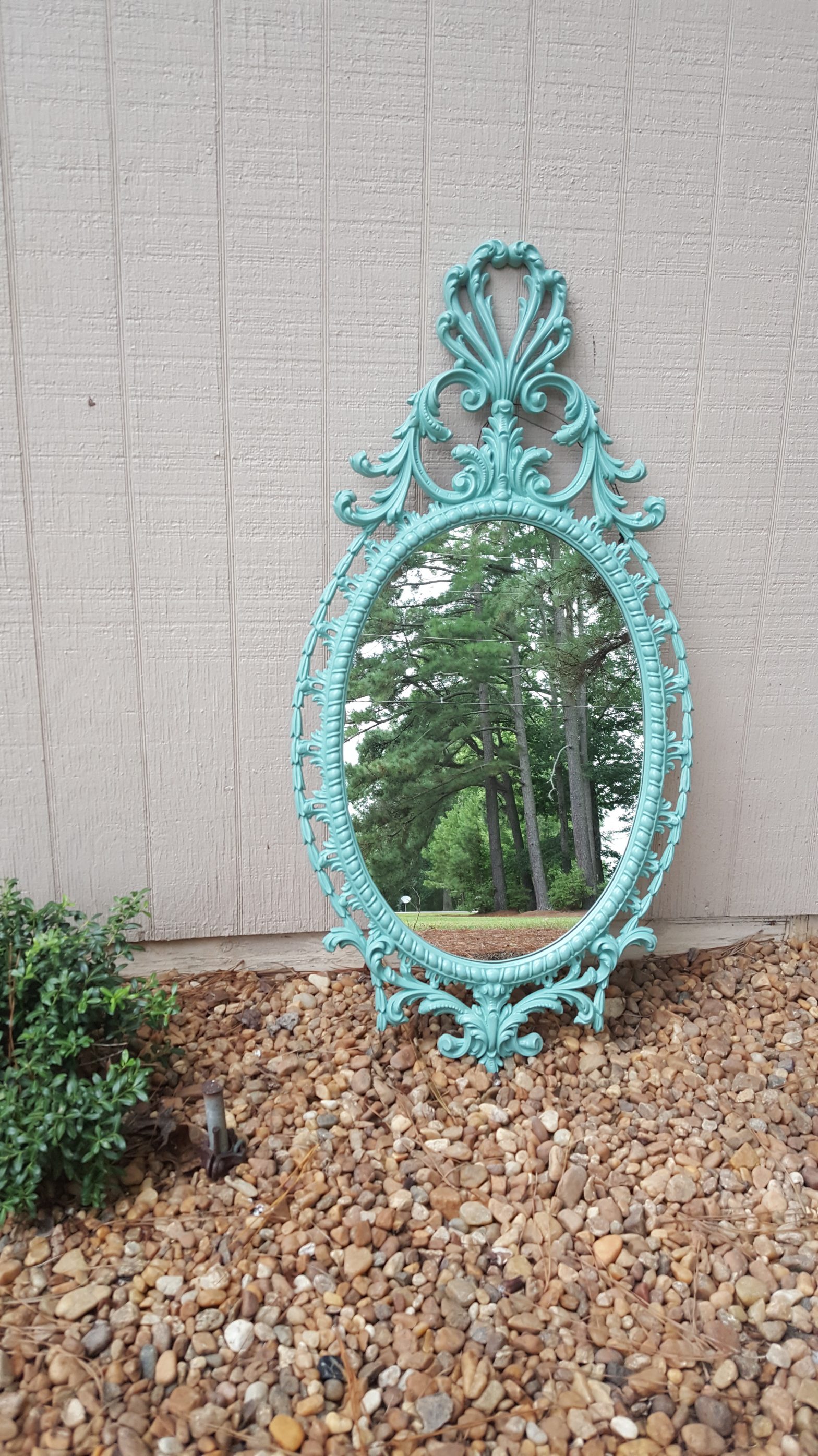 How To Refinish A Vintage Mirror | diyhomegarden.blog