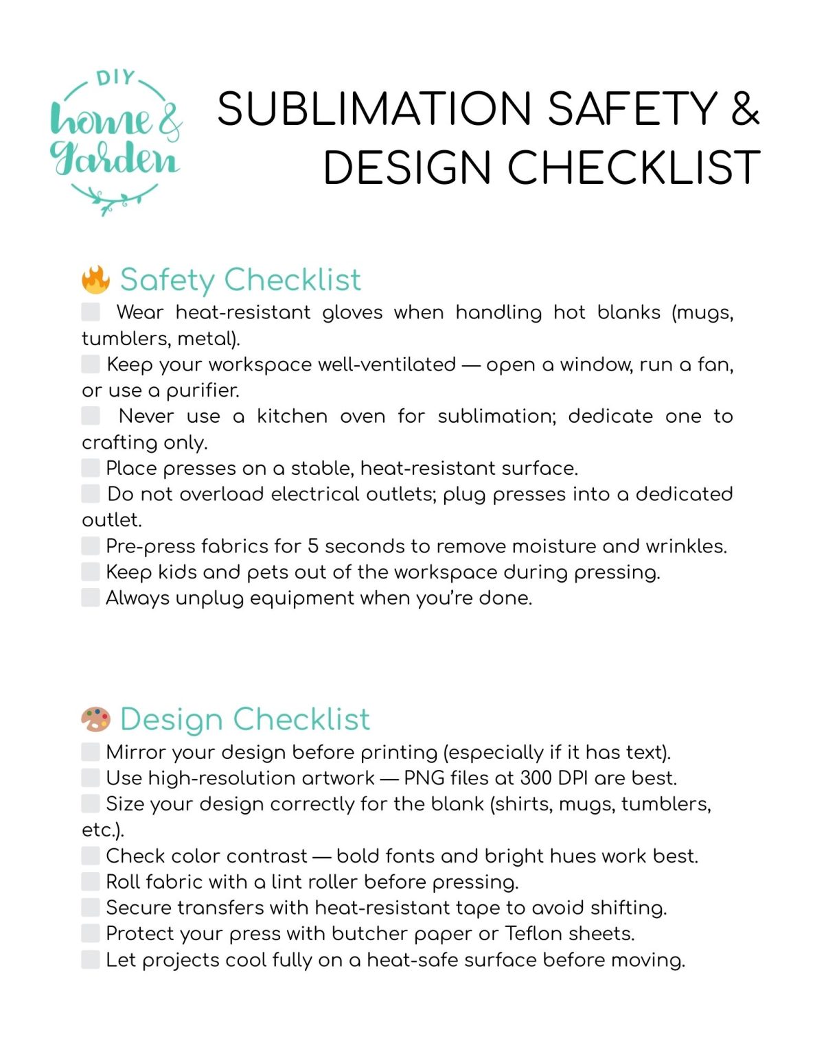 Ultimate Beginner’s Guide to Sublimation Printing for Crafters | DIY ...