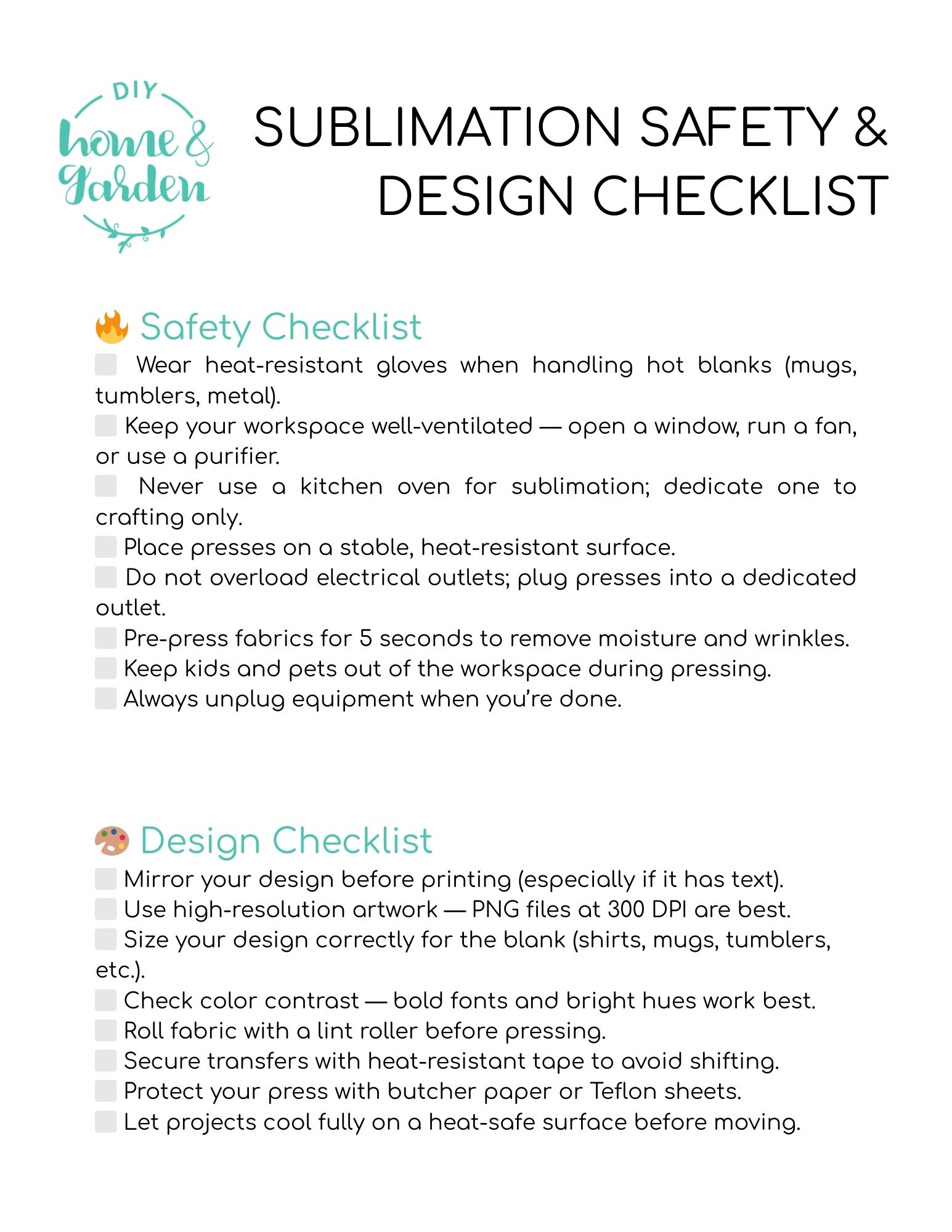 Ultimate Beginner’s Guide to Sublimation Printing for Crafters | DIY ...